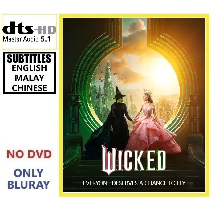 W667 Wicked (2024) Fantasy Musical Romance | Shopee Malaysia