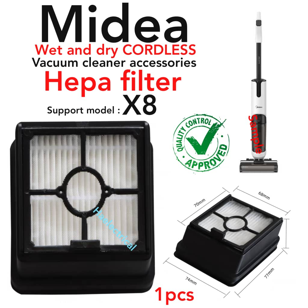 Midea Vacuum Cleaner Hepa Filter X8 (1PC) | Shopee Malaysia