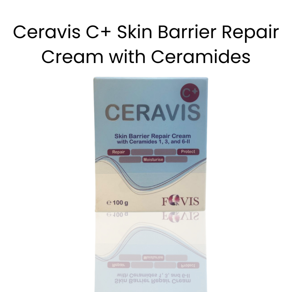 Ceravis C+ and M+ Skin Barrier Repair Cream with 1, 3 and 6-II 100g ...