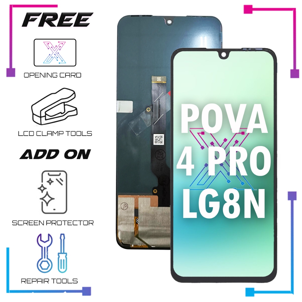 Lcd For Tecno Pova 4 Pro LG8N (With Touch Screen Display) | Shopee Malaysia