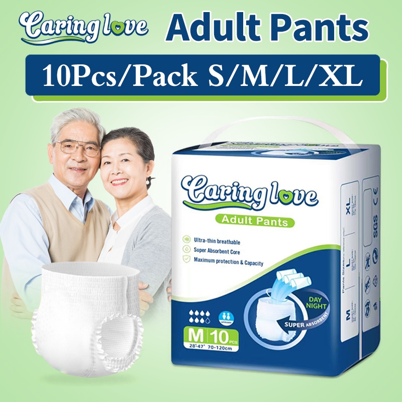 Craing Love 24 jam Guardian for the Elderly Adult Diaper Tape Pants Jenis Perlindungan Kualiti ...