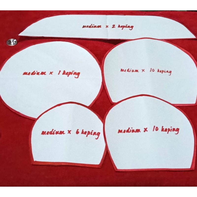Pola Bantal Bunga Ros & Patung Haiwan size A4 | Shopee Malaysia