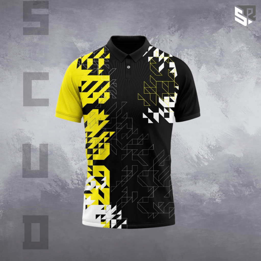 Myscud Sublimation Collar T-Shirt | Shopee Malaysia