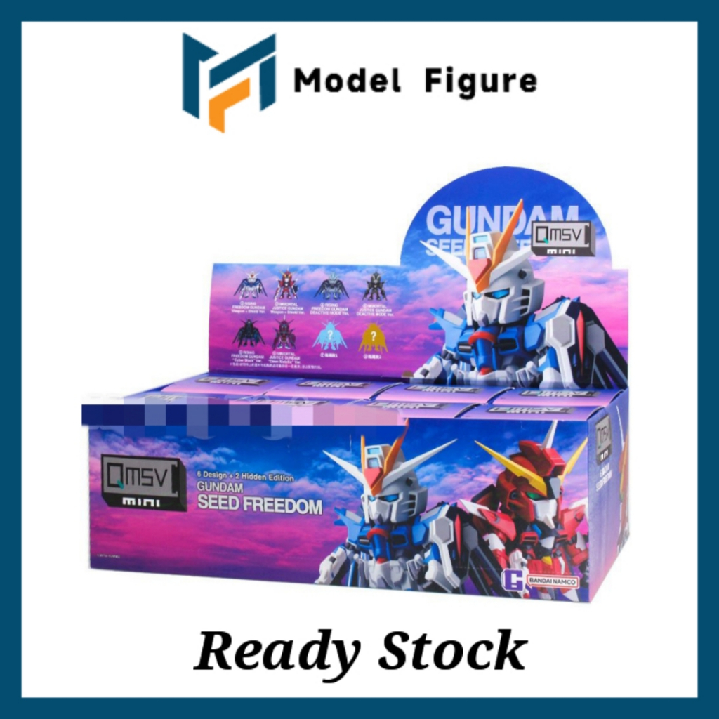 Bandai 万代 - QMSV Mini Seed Freedom Gundam Blind Box | Shopee Malaysia