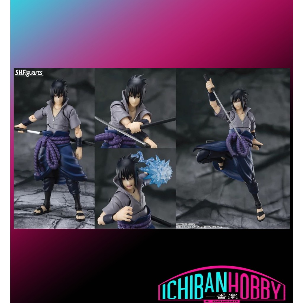 (READY STOCK) BANDAI S.H.FIGUARTS SASUKE UCHIHA - HE WHO BEARS ALL ...