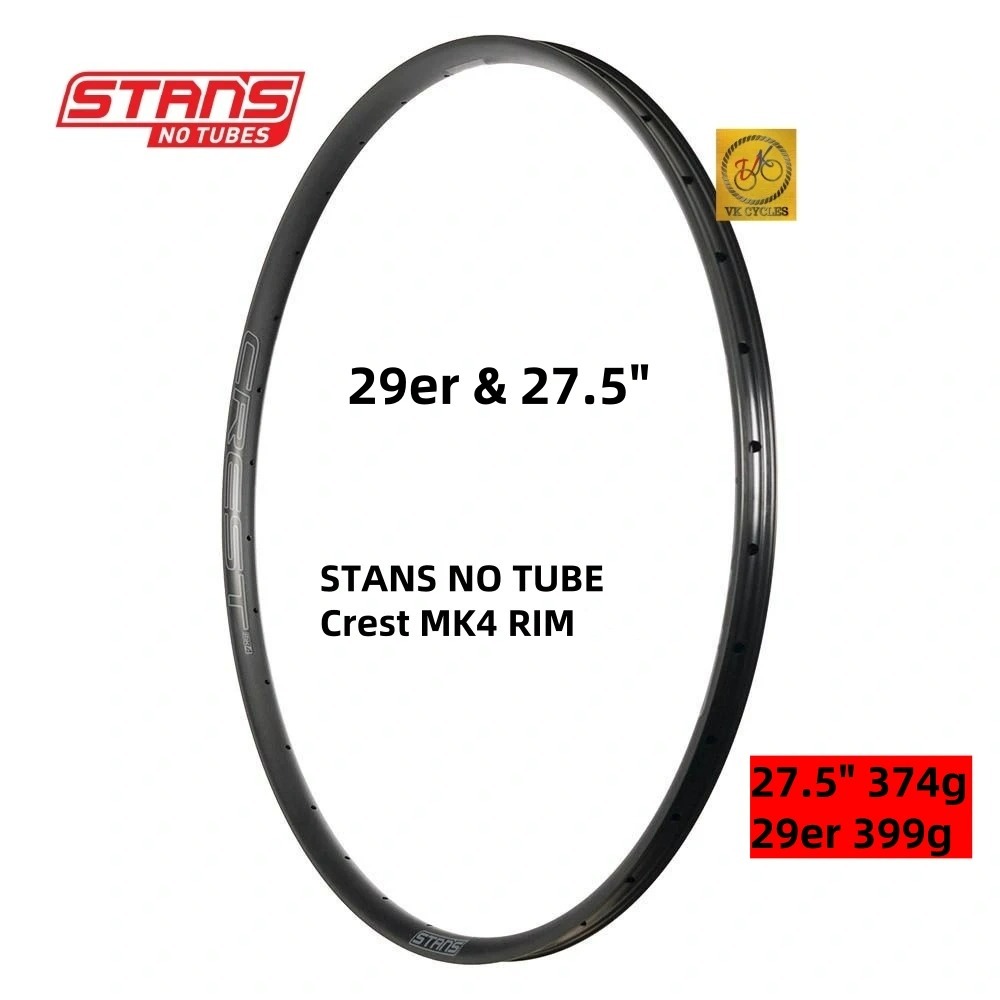 STANS NO TUBE ZTR Crest MK4 RIM 29" 29er 27.5" 32H - Gravel and XC ...