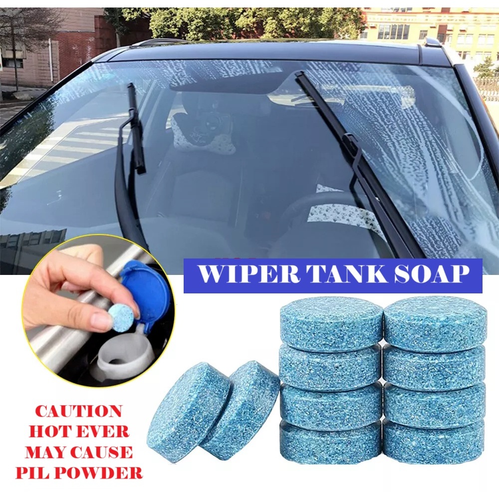 HOT 🔥 Car Windshield Wiper Glass Cleaner Concentrated Household Washer ...