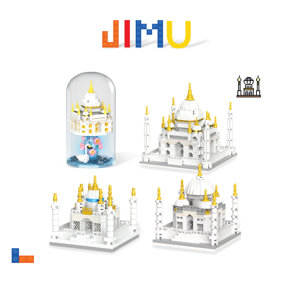 JIMU Taj Mahal Famous Architecture Castle Building Model Inspiration ...