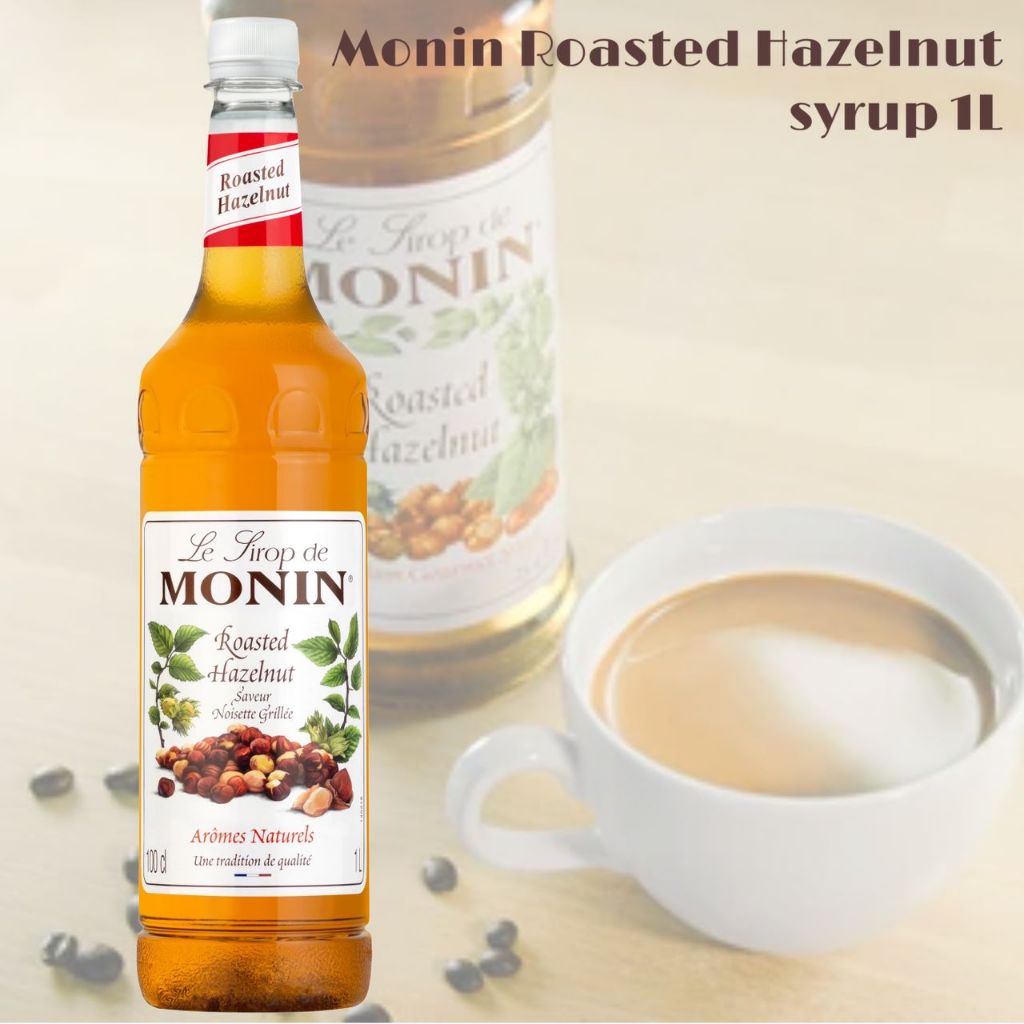 MONIN PREMIUM ROASTED HAZELNUT SYRUP 1L | Shopee Malaysia