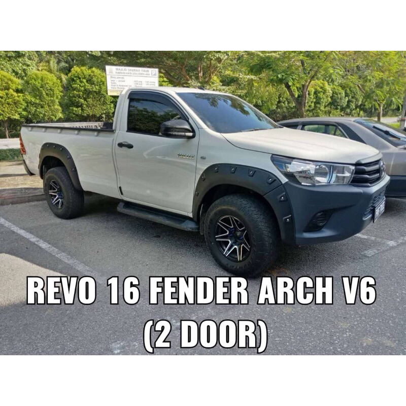 Toyota Hilux revo singlecab fender (6pc) Revo Fender arch revo single ...