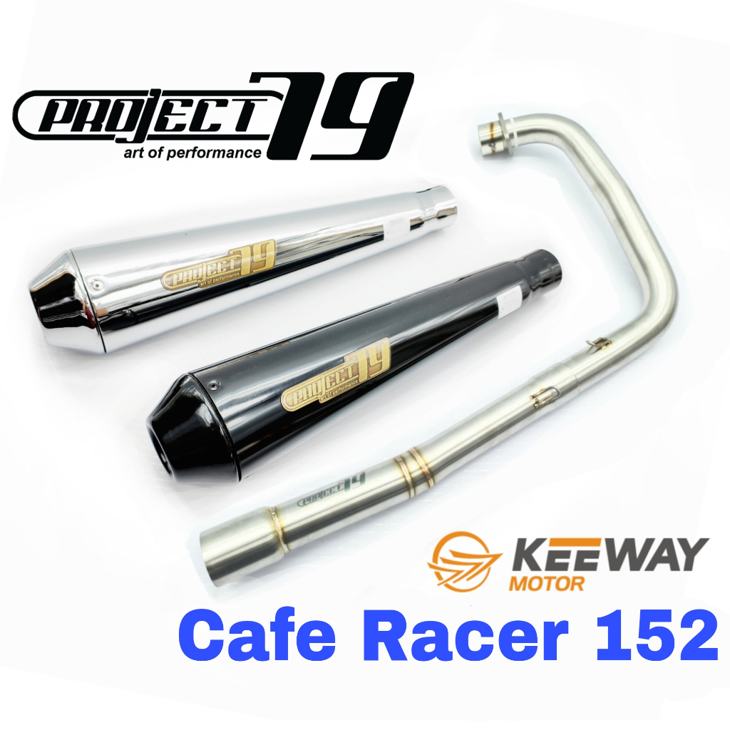 Project79 Exhaust KEEWAY Cafe Racer 152 Ekzos Slip On Tabung Muffler ...