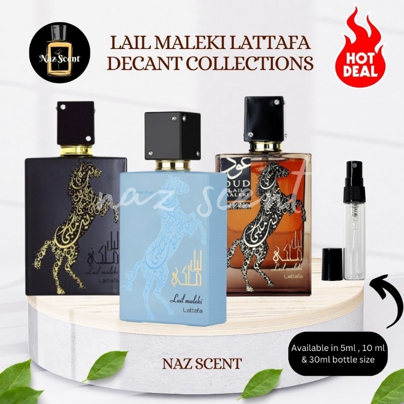 Lail Maleki Lattafa Decant Collection ( Lail Maleki / LM Moroccan Blue ...