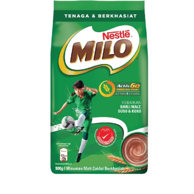 Nestle MILO Actic-Go Chocolate Malt Powder 900g | Shopee Malaysia