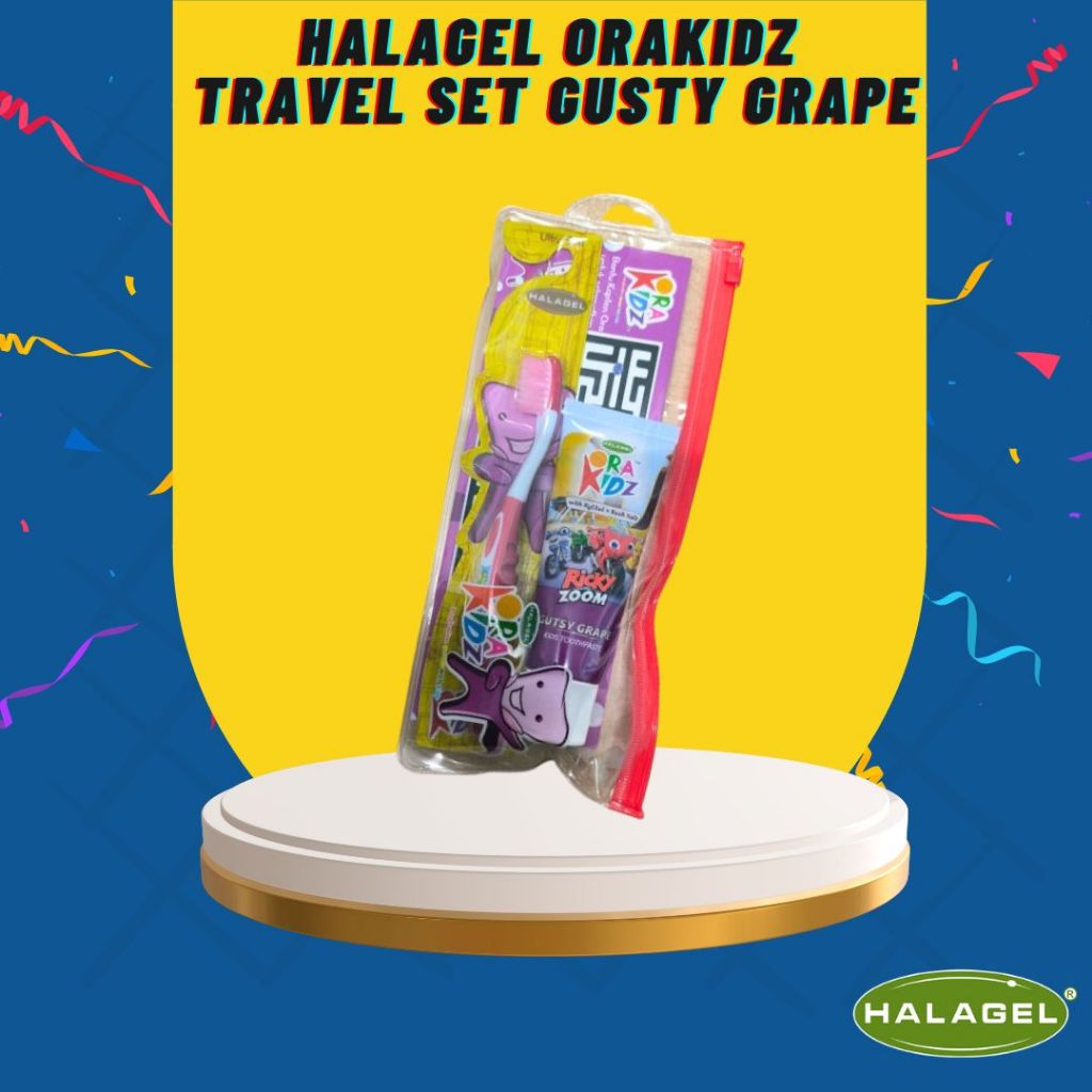 ORAKIDZ™ HALAGEL® Set Berus Gigi & Ubat Gigi Kanak-kanak ( PERISA ...