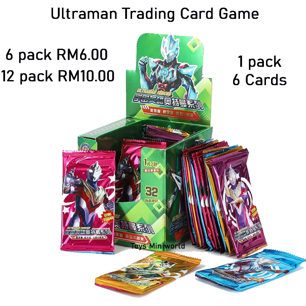 Ultraman Mini Pack Card | Shopee Malaysia