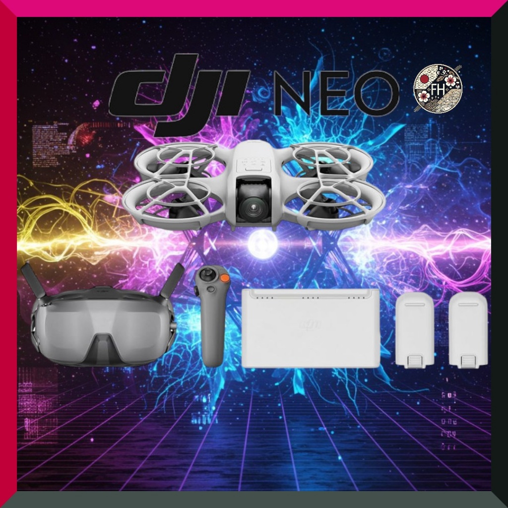 DJI Neo Motion Fly More Combo Drone with 4K UHD Camera, Lightweight ...