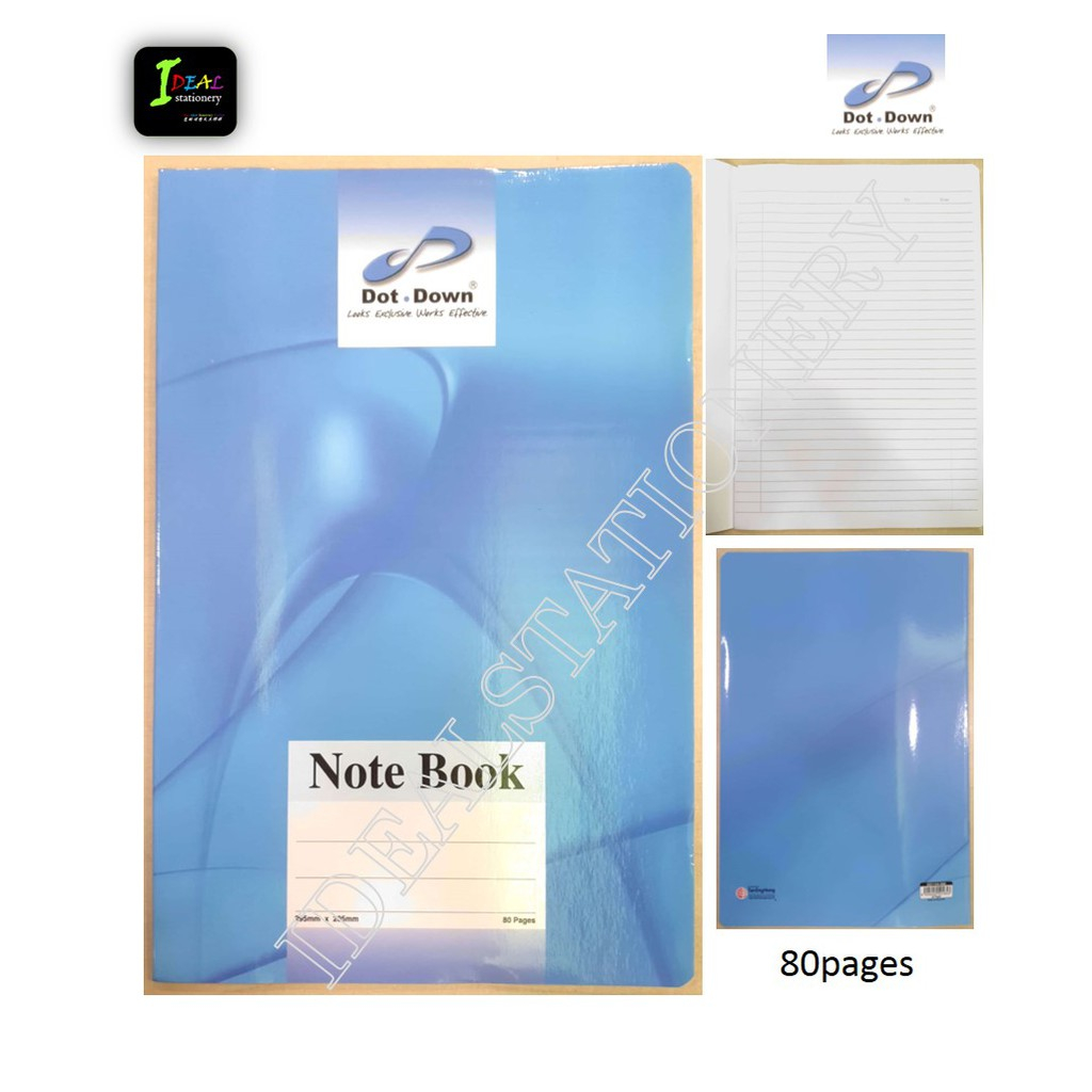 DOT DOWN BOOK / BUKU NOTA A4 | Shopee Malaysia