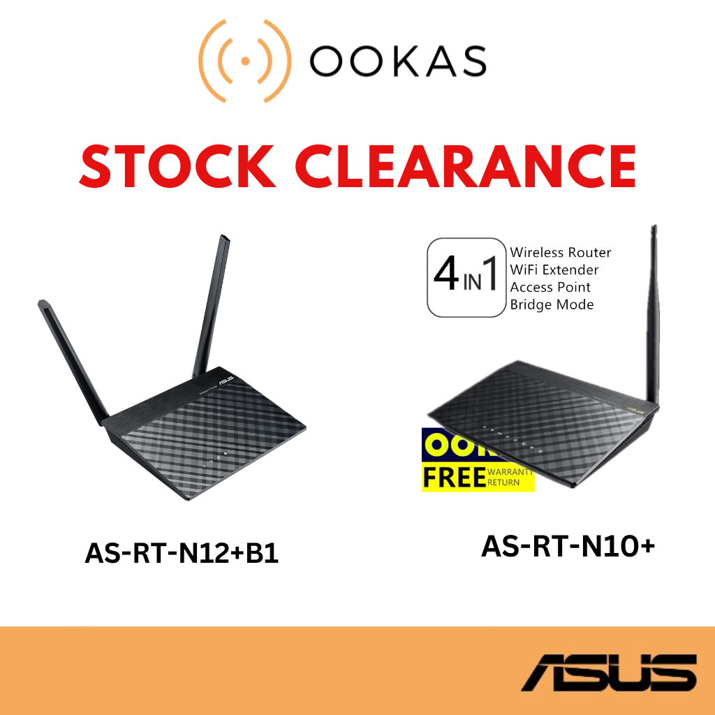ASUS STOCK CLEARANCE READY STOCK 4in1 Wireless Router WiFi Extender ...