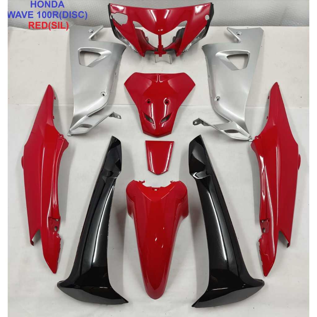 Honda Wave 100R cover Set + Sticker ( DISC ) | Shopee Malaysia