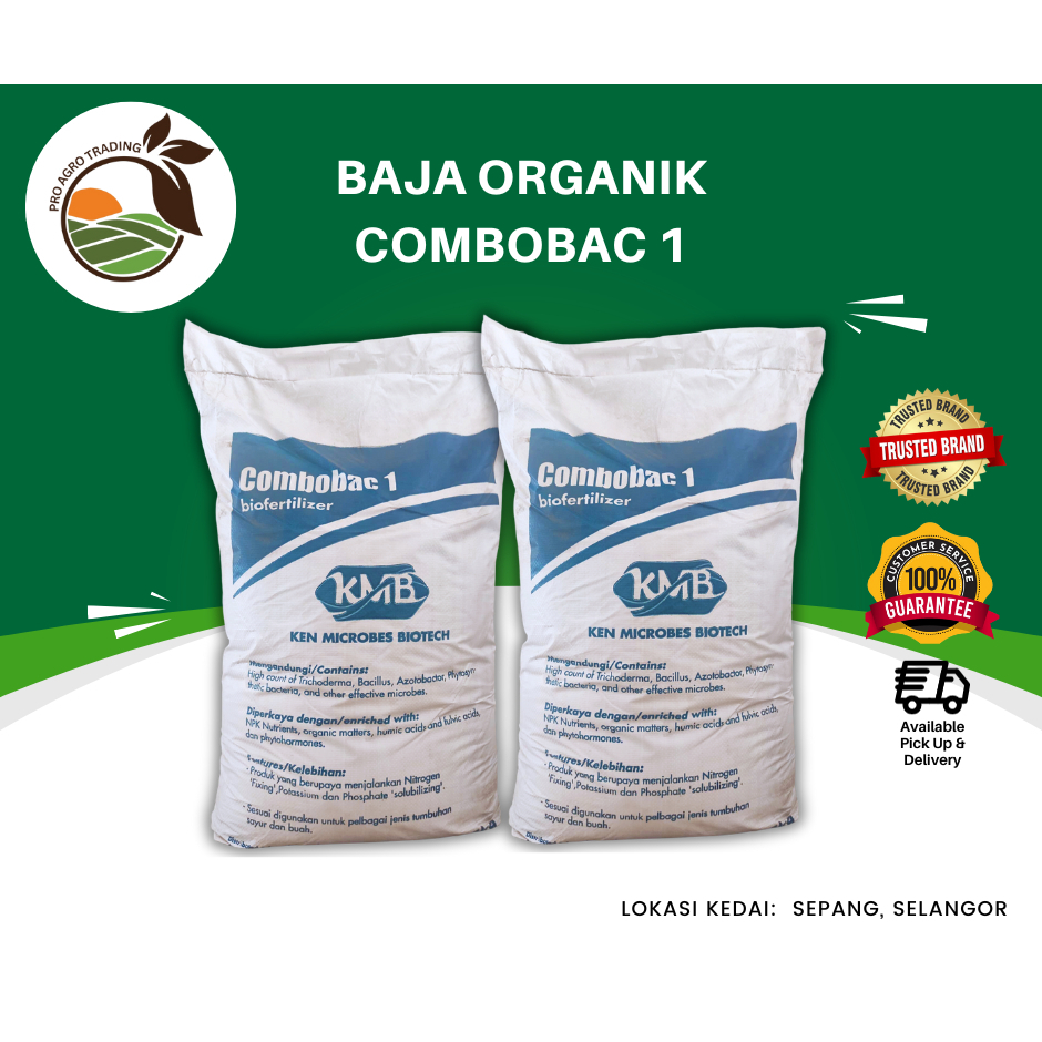 Ken Microbe COMBOBAC 1 (25KG) - Baja Kompos Organik, Sebatian Pencegah ...
