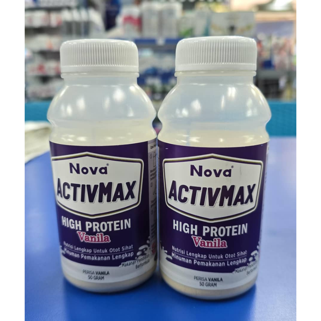 Nova Activmax High Protein Vanilla 50g [exp: 2/25] | Ready to Drink ...