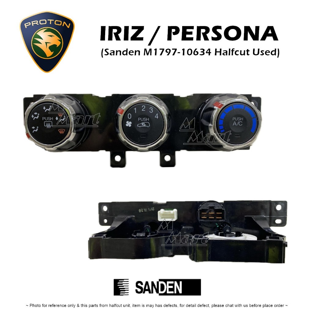 Proton Iriz 2016 / Persona 2016 Air Cond Panel Switch Control Panel ...