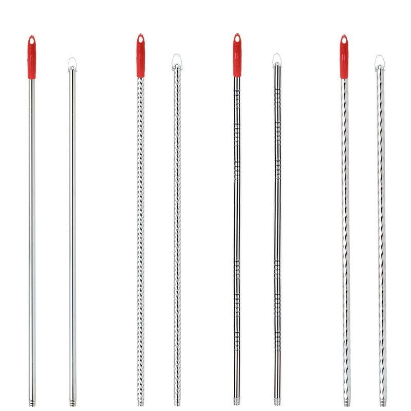 Spot goods EXTRA THICK High Quality Stainless Steel Broom Stick Rod/Mop ...