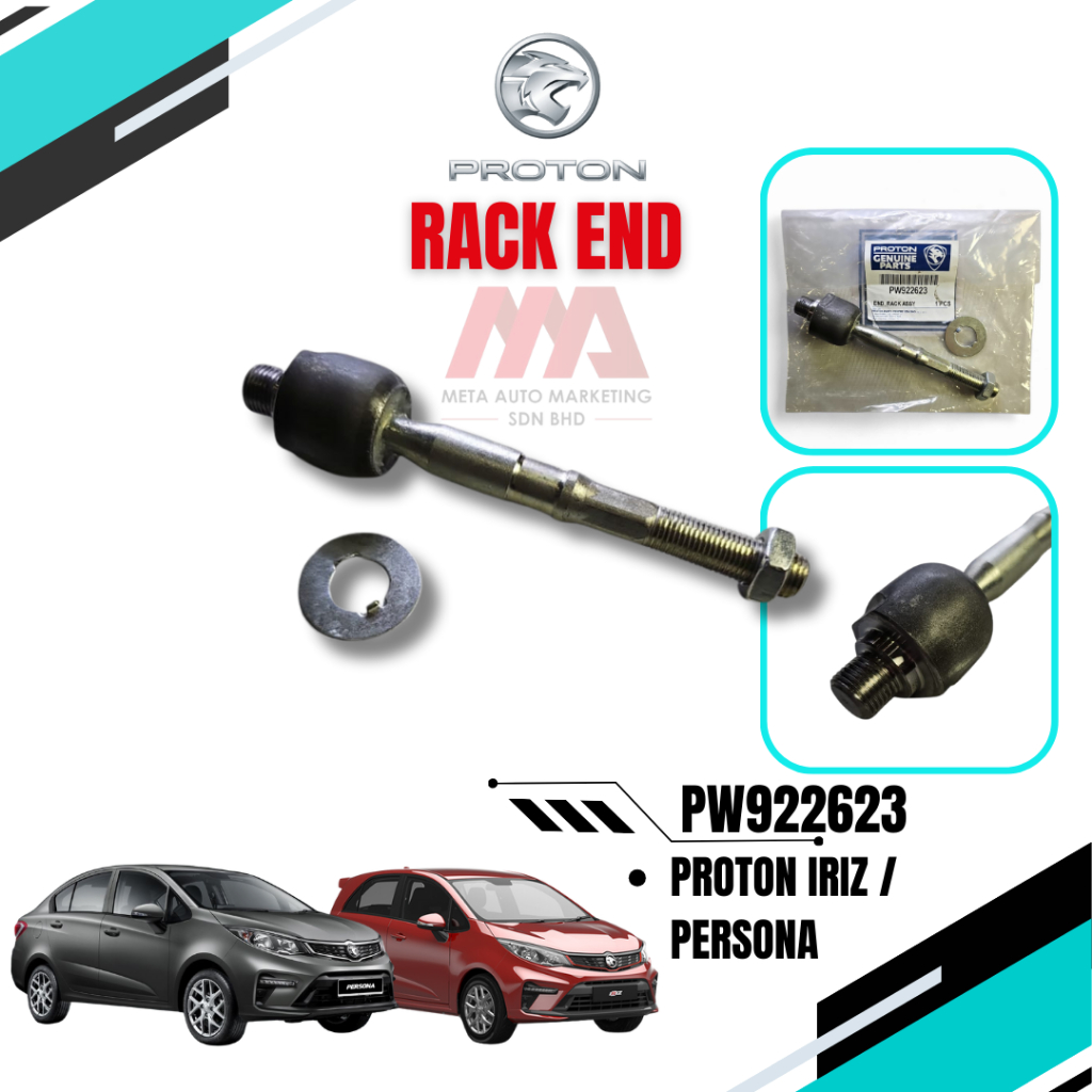 PROTON STEERING RACK END LH RH PROTON IRIZ 2014-2021/PERSONA 1.6 2016 ...