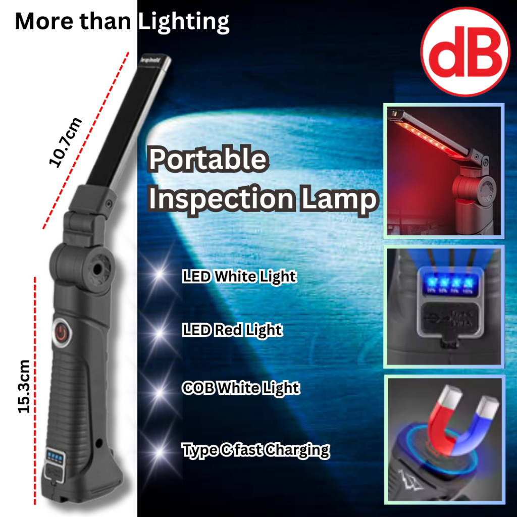 (Ready Stock) Portable Inspection Lamp (LED) / torchlight (small ...