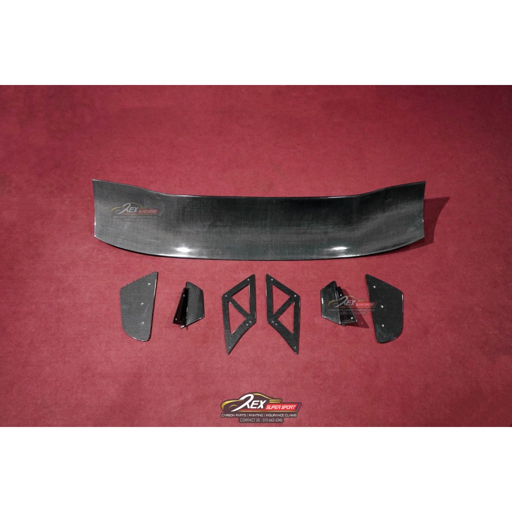 Honda FK8 Type R Rear Spoiler GT Voltex Type 2 Carbon Fiber | Shopee ...
