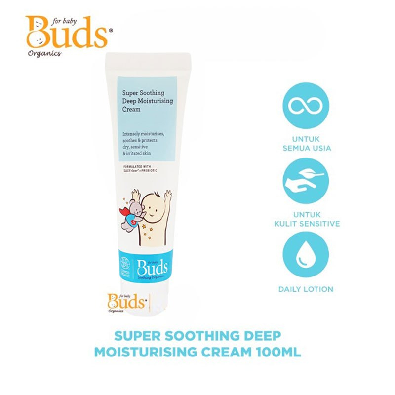 BUDS SUPER SOOTHING DEEP MOISTURISING CREAM (100ML) | Shopee Malaysia