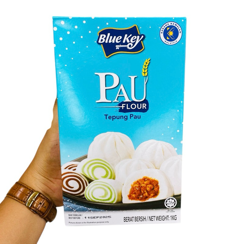 Pau Flour Tepung Pau Blue Key 1Kg | Shopee Malaysia