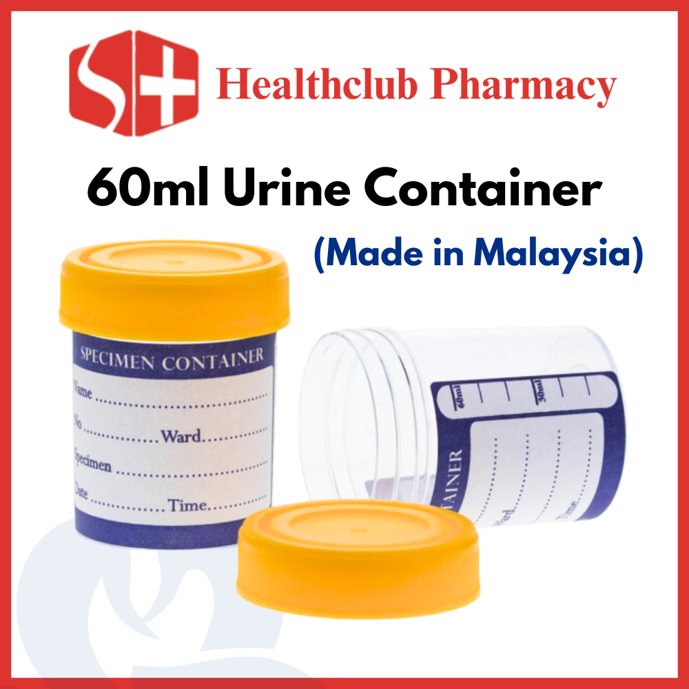 (𝑪𝒉𝒆𝒂𝒑𝒆𝒔𝒕) 60ml Urine Container Bekas Air Kencing Untuk Test Kit ...