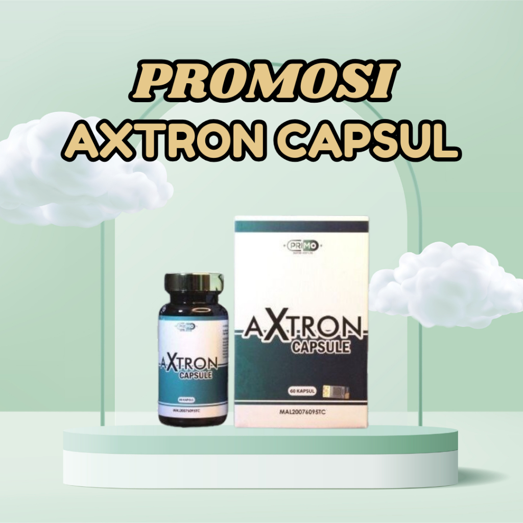 AXTRON CAPSULE - Membantu Merawat Penyakit 3 Serangkai (Kolesterol, Kencing Manis, Darah Tinggi ...