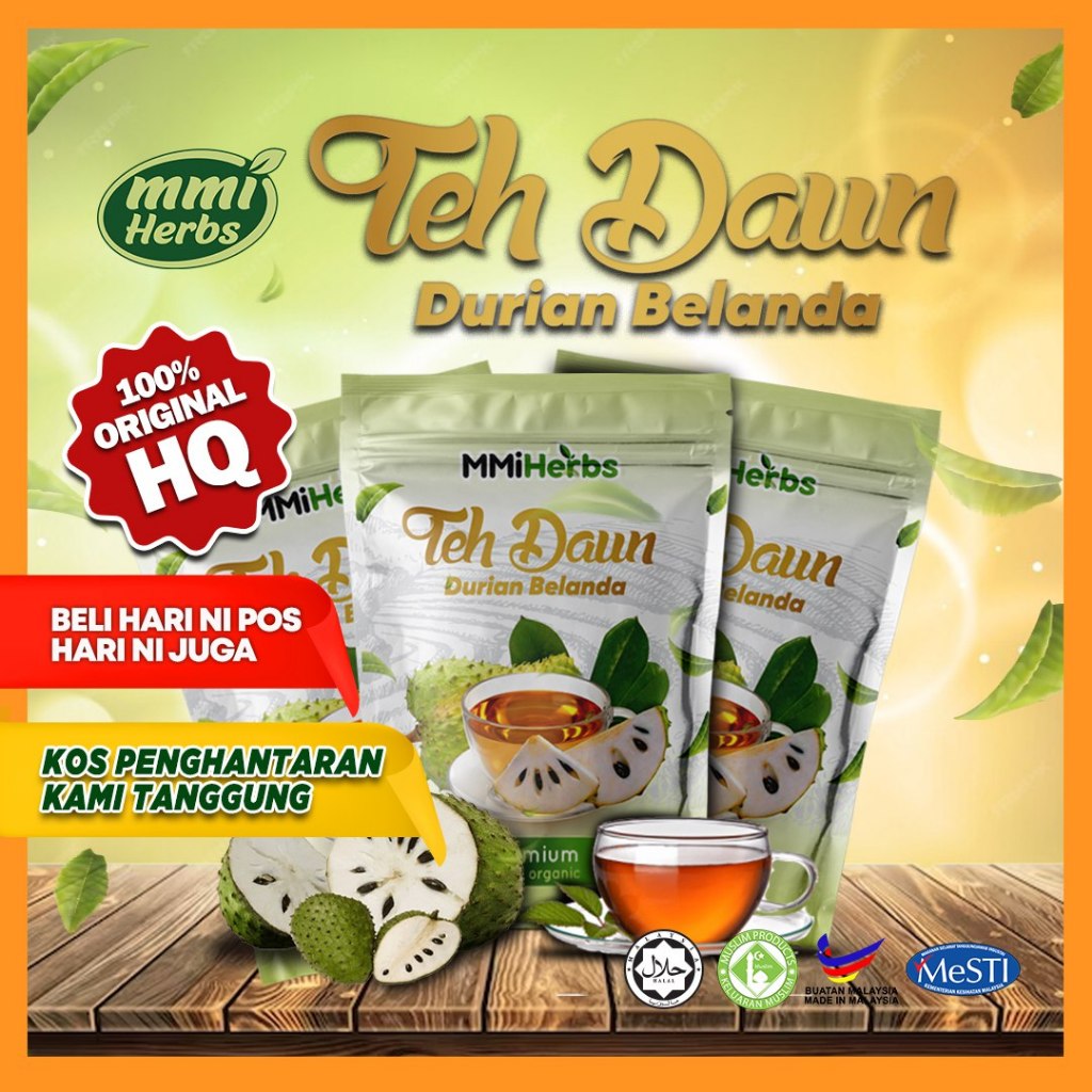 Teh Durian Belanda Asli MMiHerbs Stevia Pertama Di Malaysia | Shopee ...