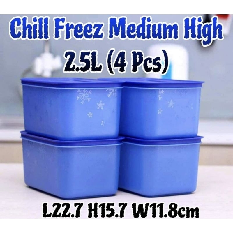 TUPPERWARE CHILL FREEZE(2pcs) | Shopee Malaysia