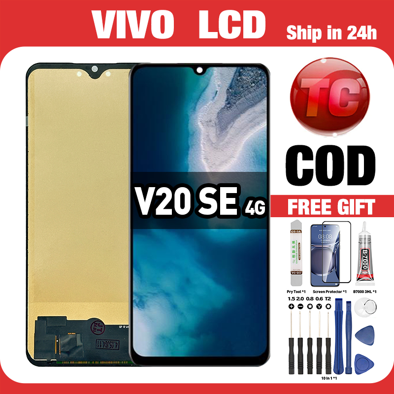 LCD VIVO V20 SE 4G Compatible For Original Glass Touch Screen Digitizer ...