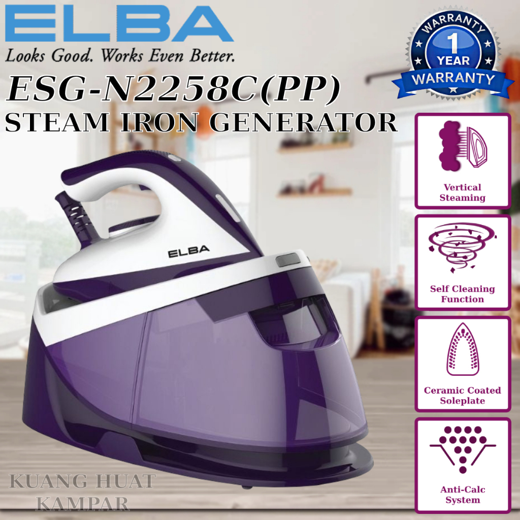 ELECTROLUX 1600W STEAM IRON ESI4007 / ESI-4007 // 2400W E6SI3-61NW ...