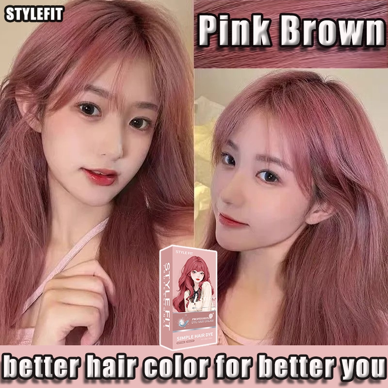 Simple Hair Dye🌸Japan STYLE FIT Hair Colour Cream / Dye / Pewarna ...