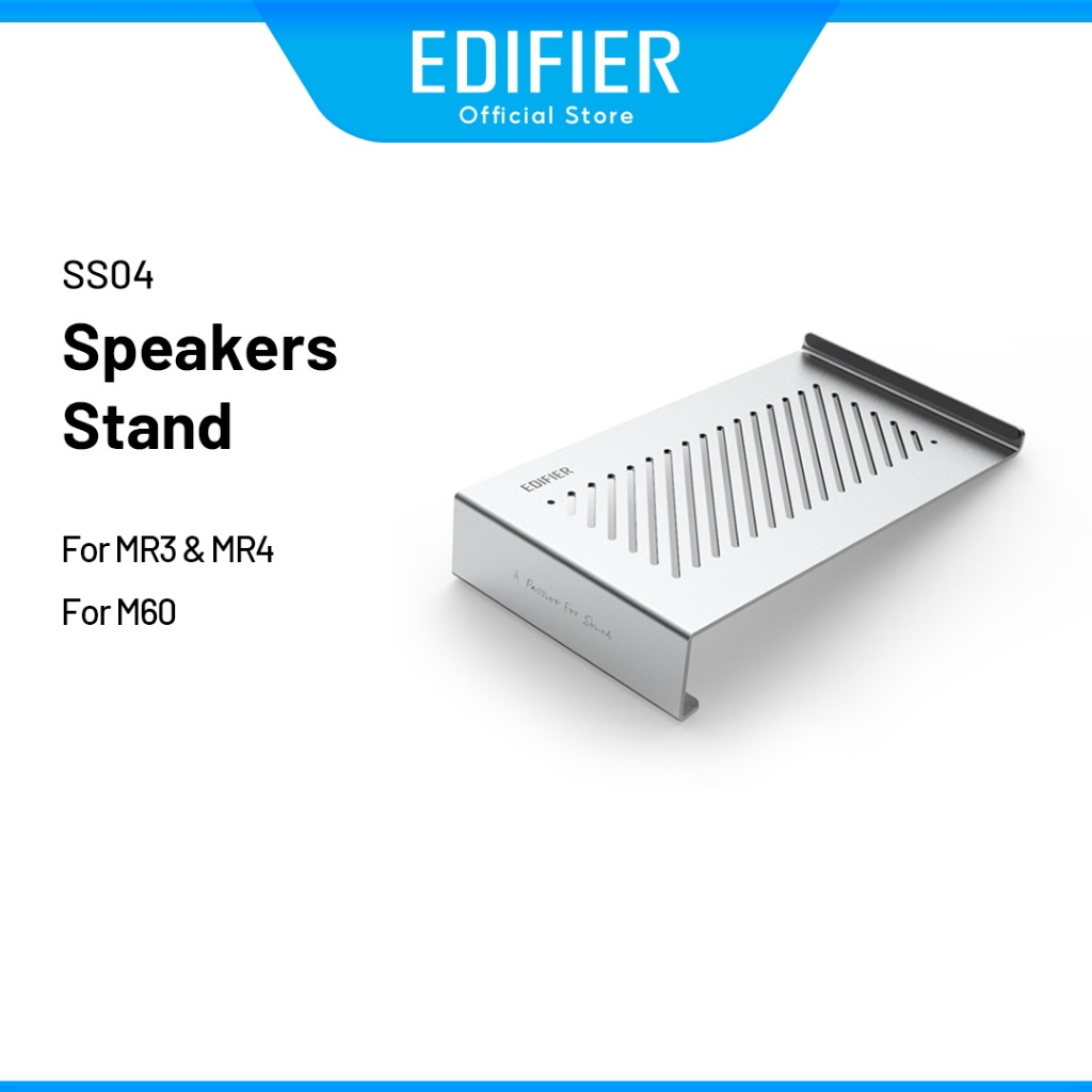 Edifier SS04 Bookshelf Speakers Display Stand for MR3 | MR4 | M60 | Shopee Malaysia