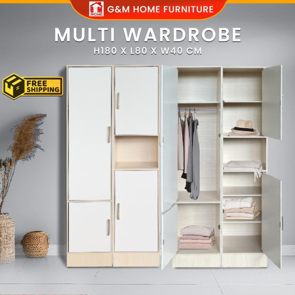 G&M FREE SHIPPING 4 Door Multipurpose Storage Cabinet Book Cabinet ...