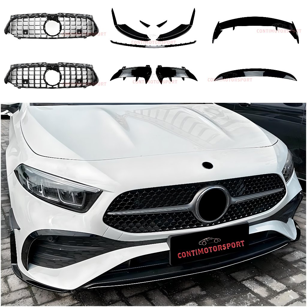 A CLASS W177 V177 Facelift AMG Skirting GT GRILL A45 SPOILER MERCEDES ...