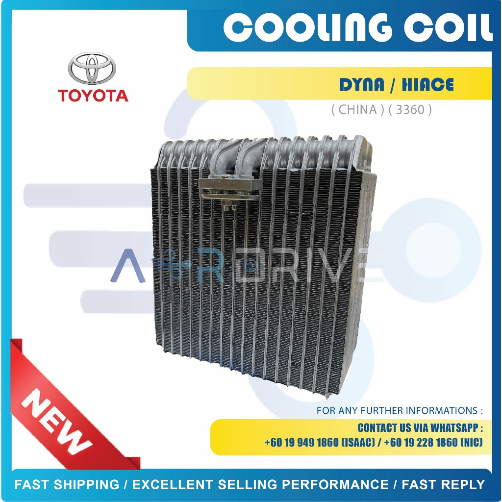 CHINA NEW TOYOTA HIACE / DYNA TRUCK COOLING COIL 1360 | Shopee Malaysia