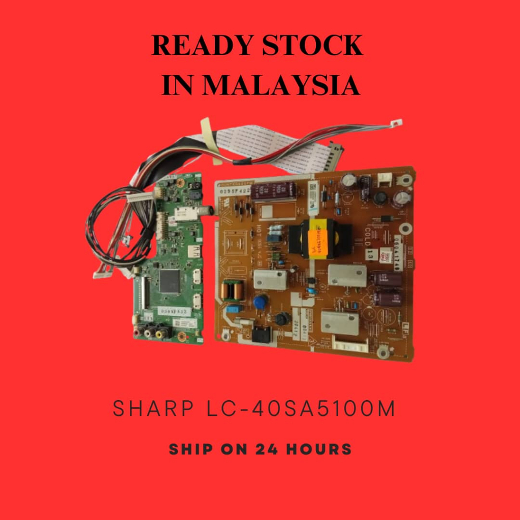 SHARP LC-40SA5100M POWERBOARD AND MAINBOARD | Shopee Malaysia