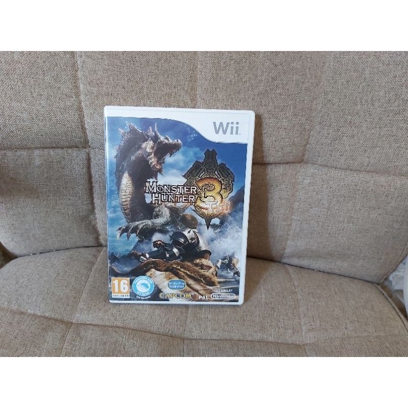 (Original Pal Wii Disc) Monster Hunter 3 Tri | Shopee Malaysia