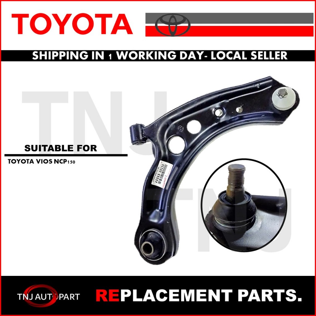 FRONT LOWER ARM ( RIGHT SIDE ) TOYOTA VIOS NCP150 ( 48068-09230 ...