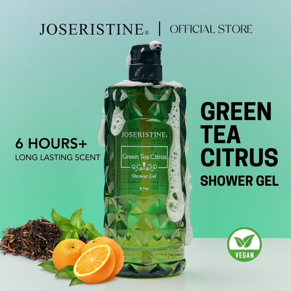 Joseristine Green Tea Citrus Shower Gel 1000ml/ Vegan/ Body Wash ...