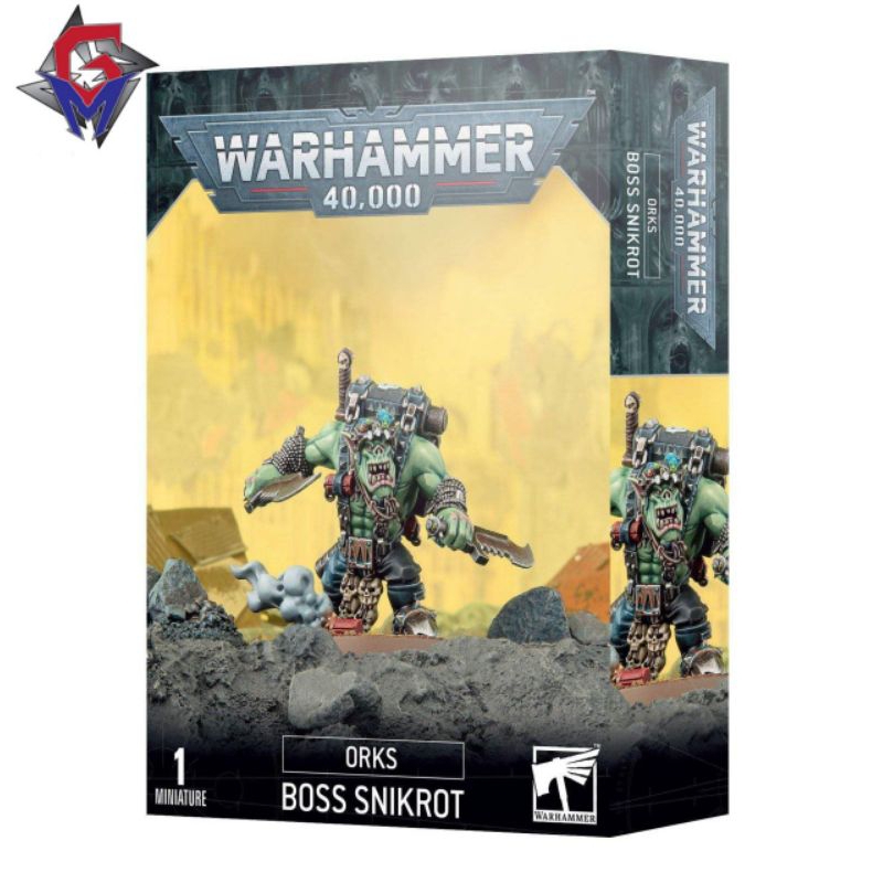 WARHAMMER 40K : ORKS BOSS SNIKROT (NEW) | Shopee Malaysia