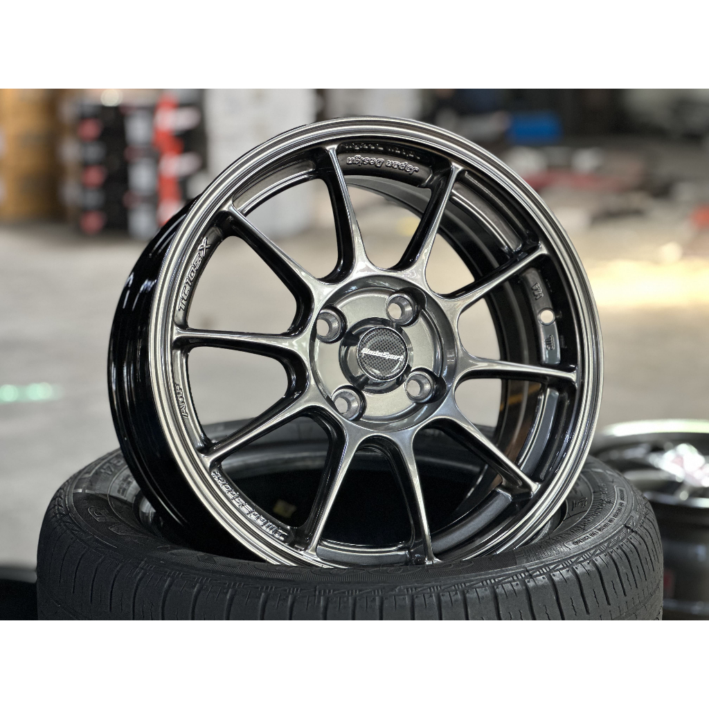 NEW 15X6.5J AOW TC105X Rim (set of 4) EJ Titan 4X100 for Axia Bezza NBox Myvi Vios Yaris City ...