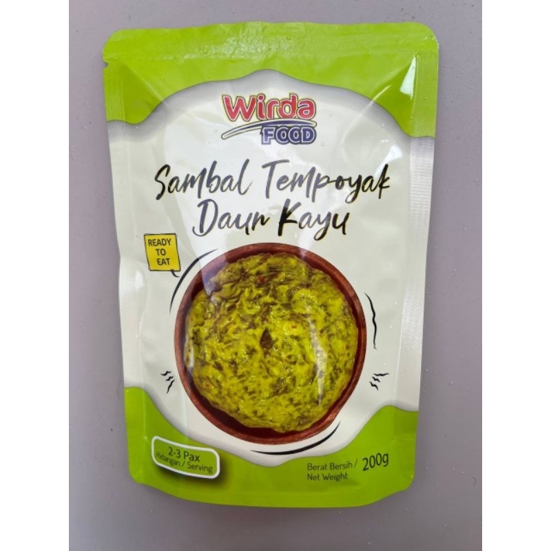 [Ready to Eat] Sambal Tempoyak Daun Kayu Nogori. Sambal pedas | Shopee ...